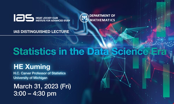 Ias Distinguished Lecture Statistics In The Data Science Era School